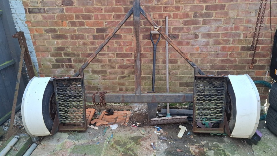 car recovery towing dolly with ramps and straps big enough for ...