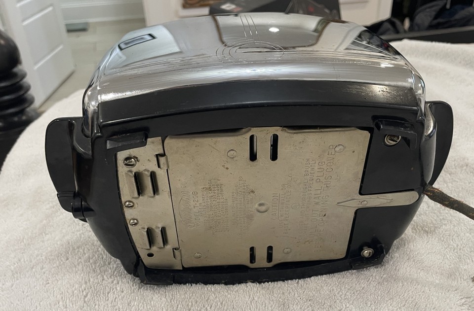 Vintage SUNBEAM T-20B Radiant Control TOASTER WORKS BUT HAS BROKEN PART ...
