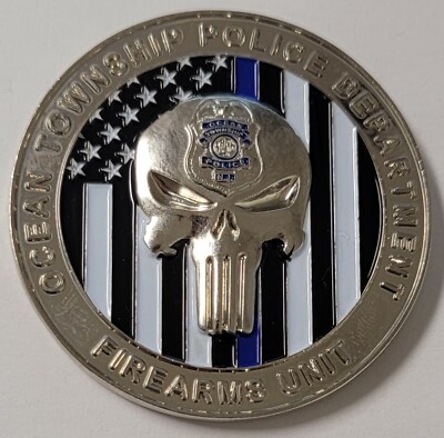 OCEAN TOWNSHIP NJ NEW JERSEY POLICE FIREARMS UNIT CHALLENGE COIN | eBay