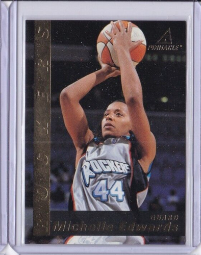 1998-99 Pinnacle WNBA #45 MICHELLE EDWARDS CLEVELAND ROCKERS (ID4) | eBay