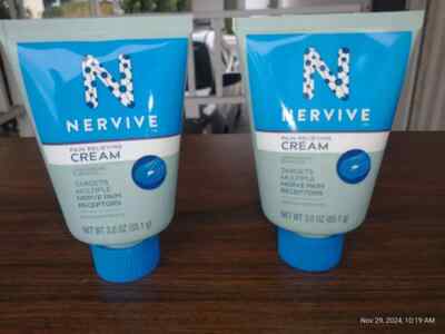 2 Nervive Pain Relieving Cream 3oz Targets Multiple Nerve Pain ...