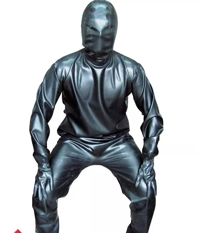 Latex Rubber Gummi Catsuit Kapper-man Suit - Customize 0.4mm | eBay