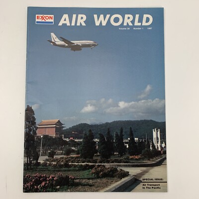 Exxon Air World Airplanes Airlines Planes Volume 39 Number 1 1987 | eBay