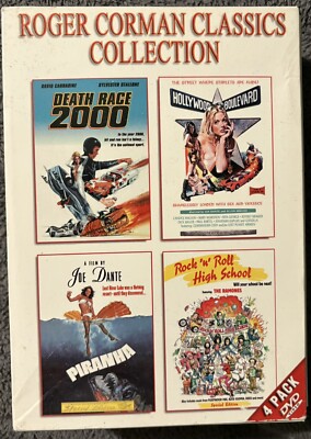 ROGER CORMAN CLASSICS COLLECTION - 4 DVD box set - Death Race 2000 ...