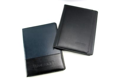 Hobart Corporation Leed's Executive Portfolio Zip Around Notepad Binder ...