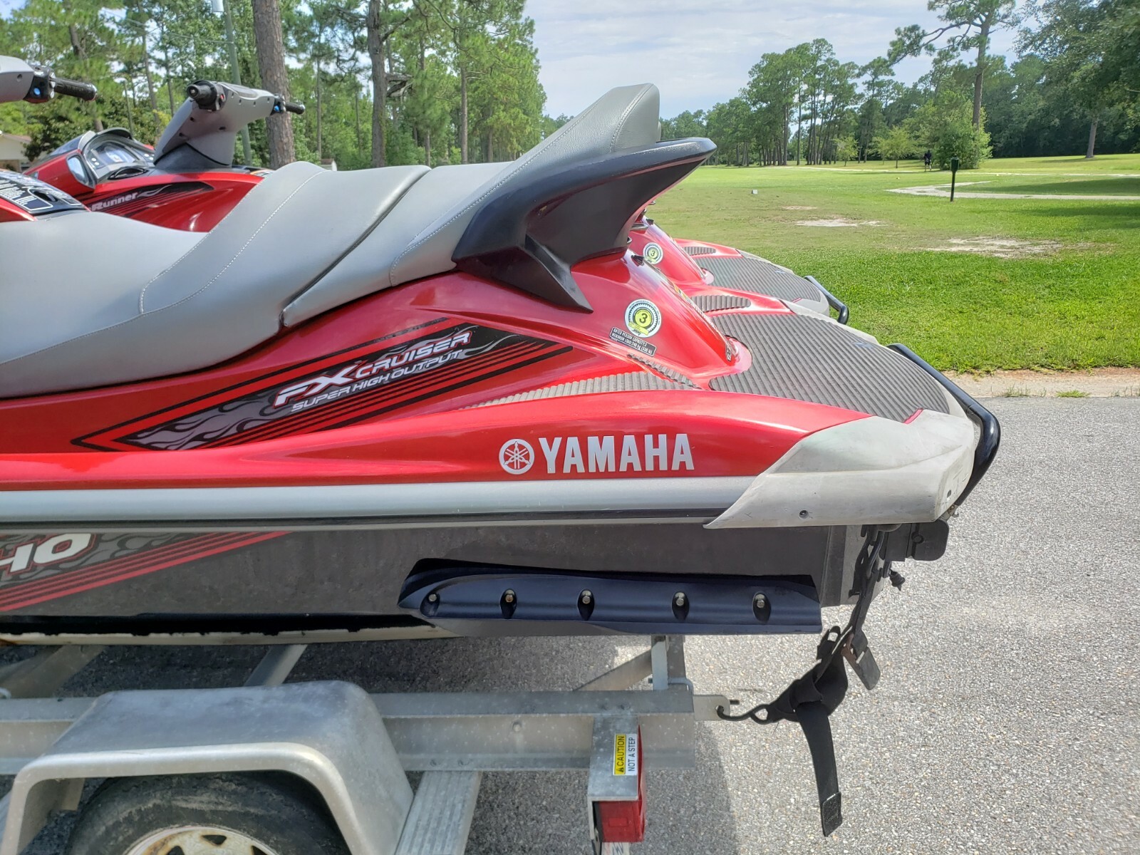 Pair Yamaha fender decals graphics VX110 VX 110 x 2 deluxe cruiser GP ...