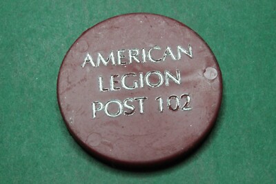 TRADE TOKEN-AMERICAN LEGION POST #102 | eBay