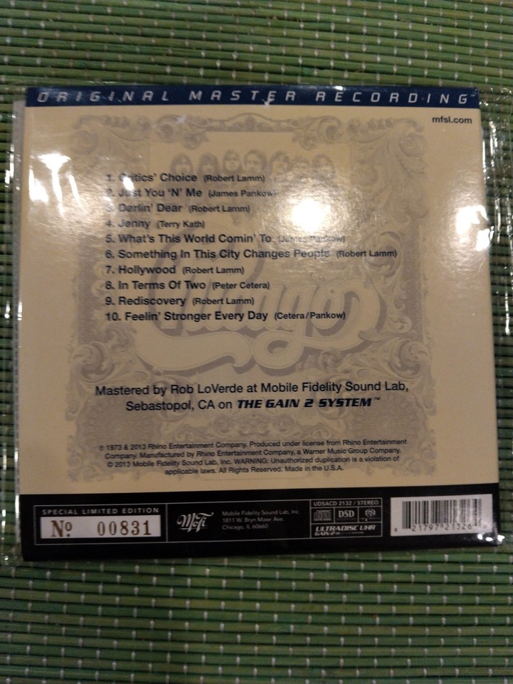 Chicago VI SACD MFSL | eBay