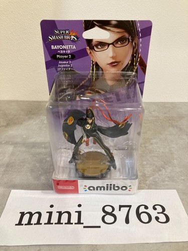 Bayonetta Player 2 amiibo Super Smash Bros. BAYONETTA2 Nintendo Switch ...