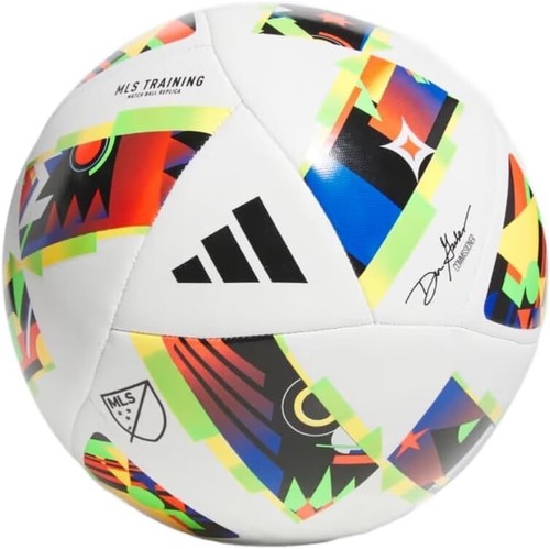adidas MLS Training Soccer Ball, White/Black/Solar Gold 5 | eBay