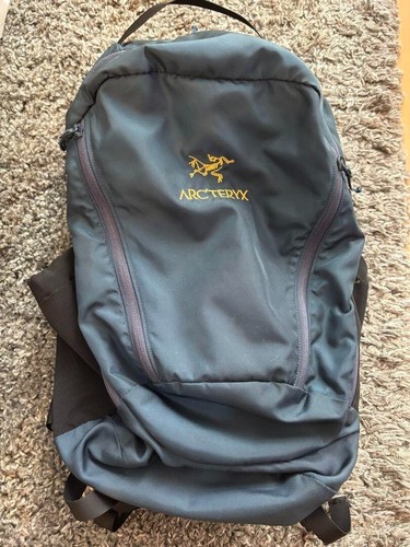 Arc'teryx mantis 26L backpack navy blue gold old model used | eBay