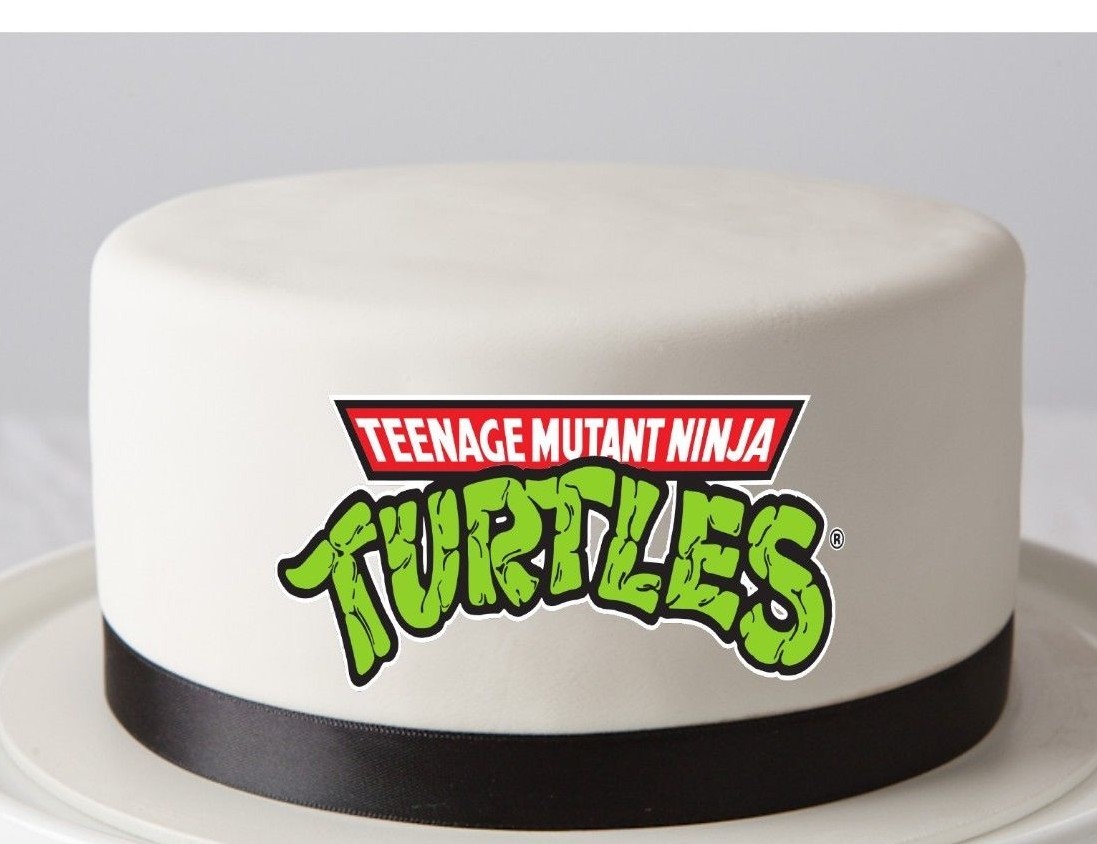 Tmnt Teenage Mutant Ninja Turtles Party Edible Cake Sheet Frosting Cake