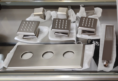 Signature Hardware Ryle Thermostatic Shower System with Hand Shower and ...