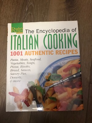 Vintage 2006 ENCYCLOPEDIA OF ITALIAN COOKING Cookbook Recipes Baking ...