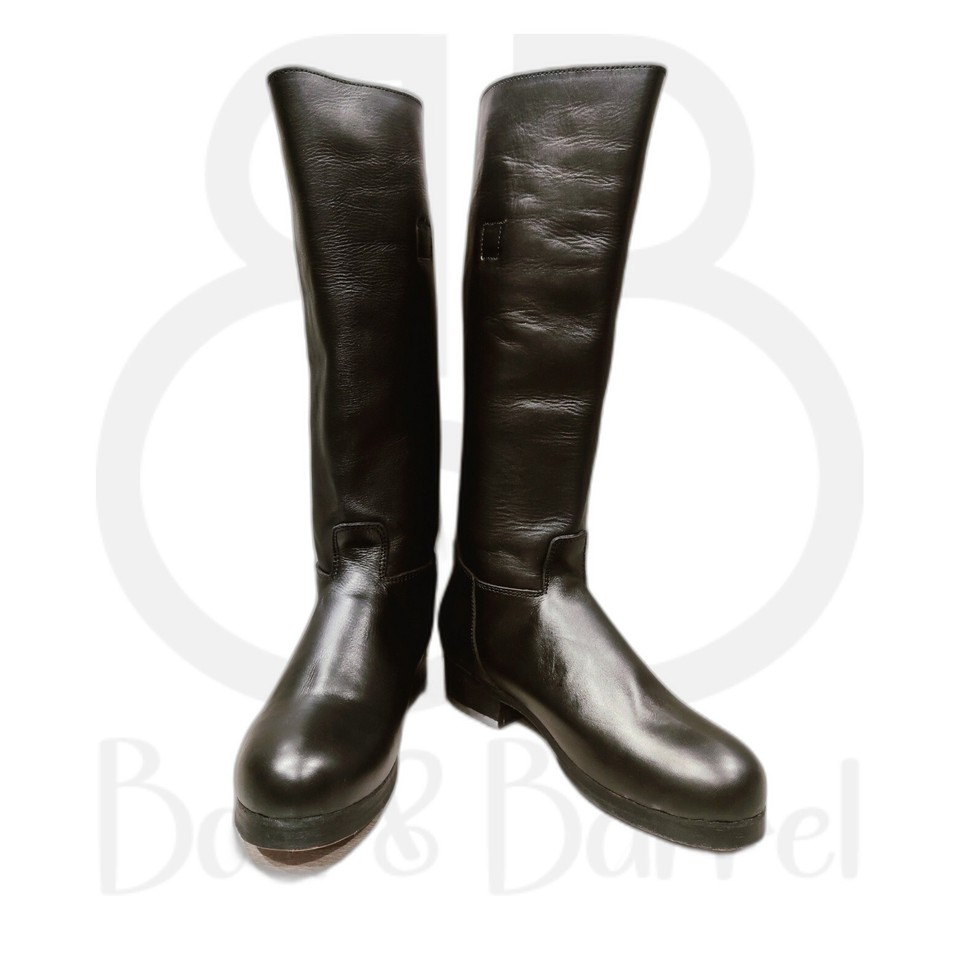 German Army WW2 Leather Jack Boots (with heel plate) | eBay