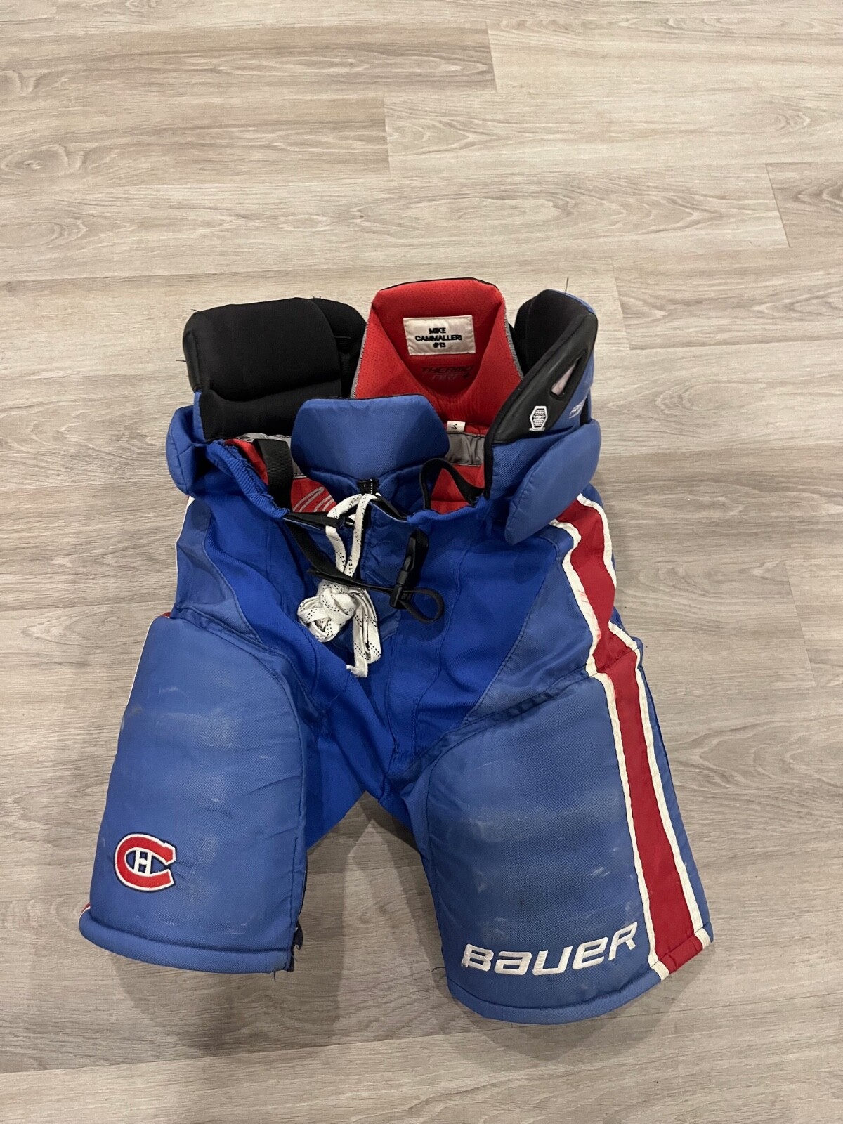 Pro Stock Hockey Montreal Canadiens Bauer X60 Hockey pants medium | eBay
