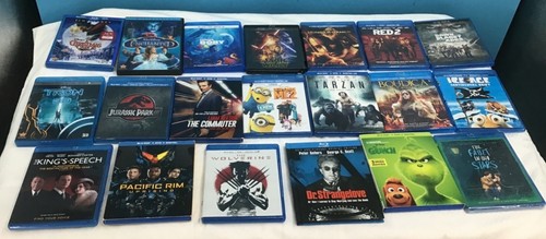 Lot of 20 Blu-Ray Disc Movies | eBay