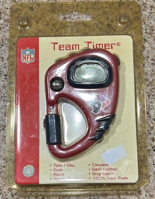 New- Houston Texans- NFL Team Timer Clip, Compass, Stop Watch, Time ...
