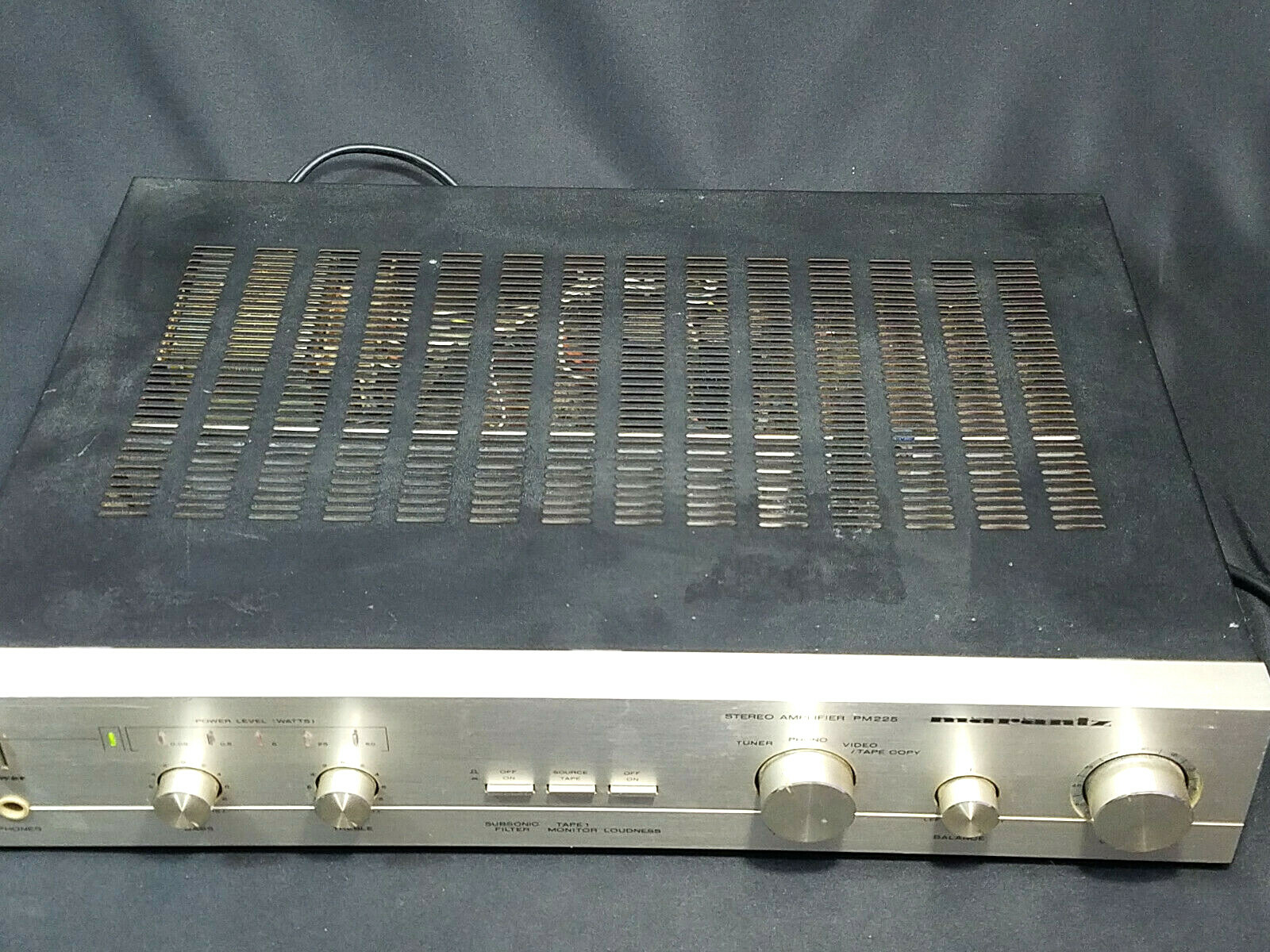 Marantz Amplifier Stereo PM225 Aluminum Metal Casing Japanese Quality ...