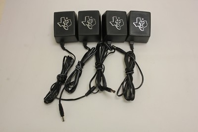 (4) Texas Instruments AC 9201 Adapter Power Supply 120V | eBay