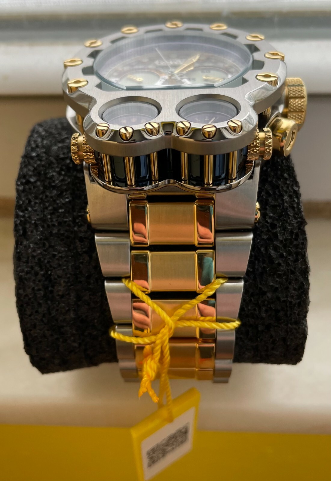 Invicta Reserve Bolt Magnum Tria Men's Watch - 52mm, Steel, Gold (35103 ...