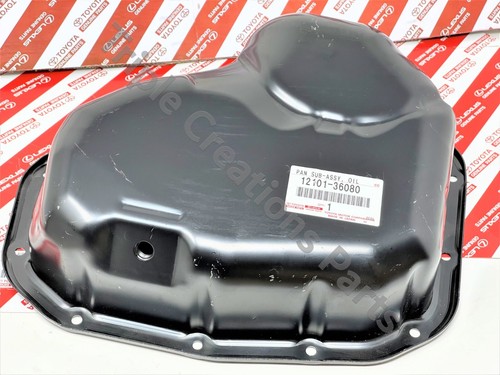 Genuine Toyota 12101-36080 Pan Sub-Assy Oil 1210136080 OEM | eBay