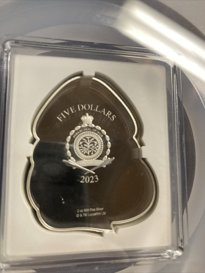 2023 Niue Star Wars Jabba the Hutt Mega Chibi 2oz Silver Proof Coin NGC ...