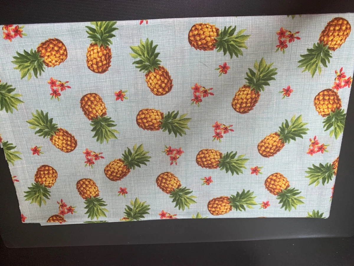 Pineapple Print Fabric