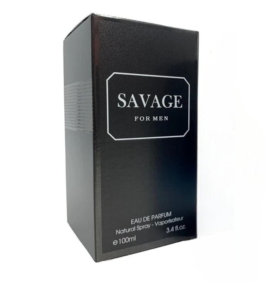 Savage for Men- 3.4 Oz Men's Eau De Parfum. Men's Casual Cologne 100ml ...