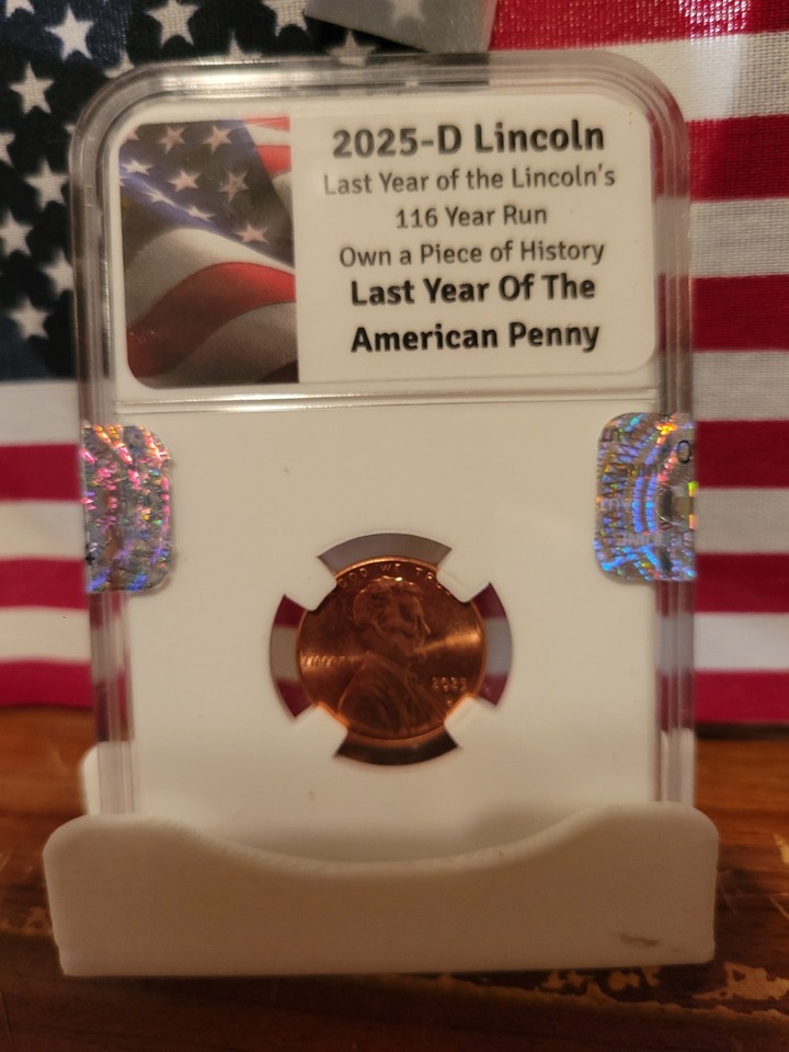 2025-P&D Lincoln Cents "Last Year Of The American Cent" Own A Piece Of ...