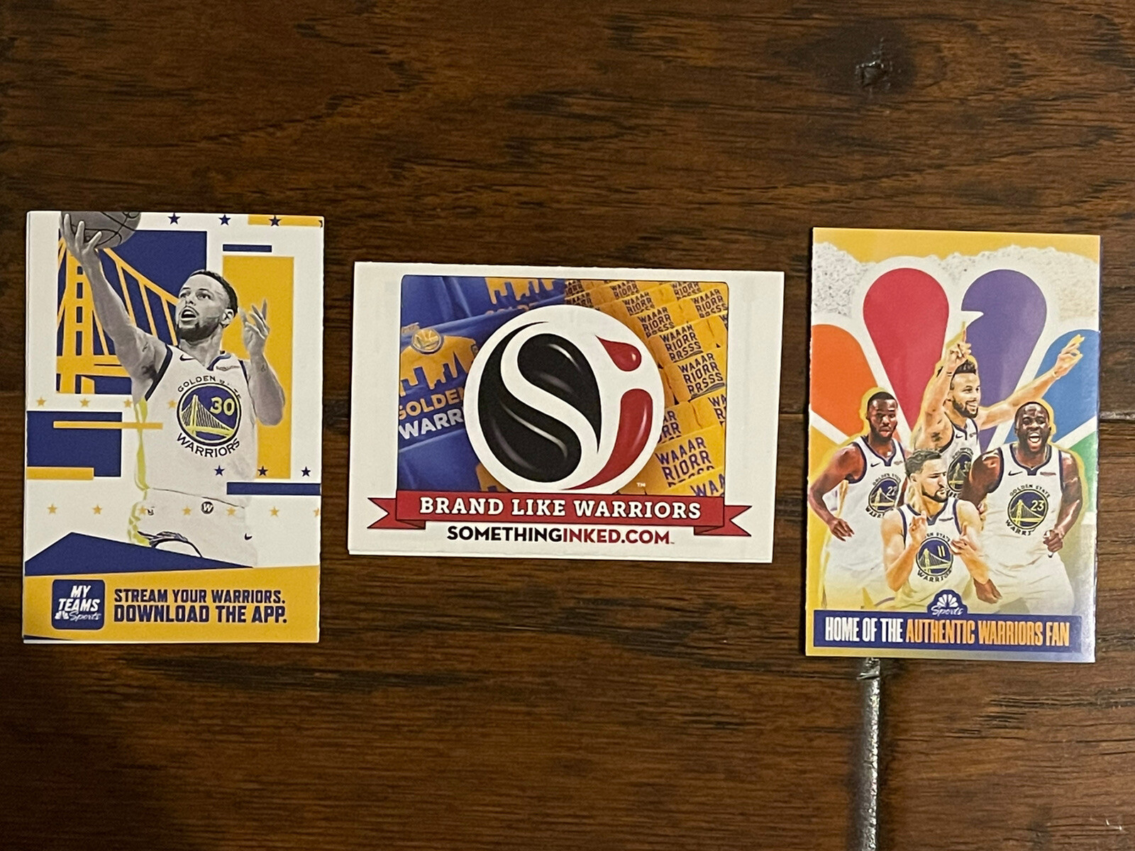Golden State Warriors 2019-2022 Pocket Schedule Lot-3 SGA Curry 2021 ...