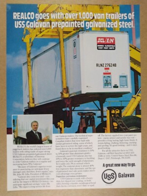 1979 USS Galavan Prepainted Galvanized Steel Trailers vintage print Ad ...