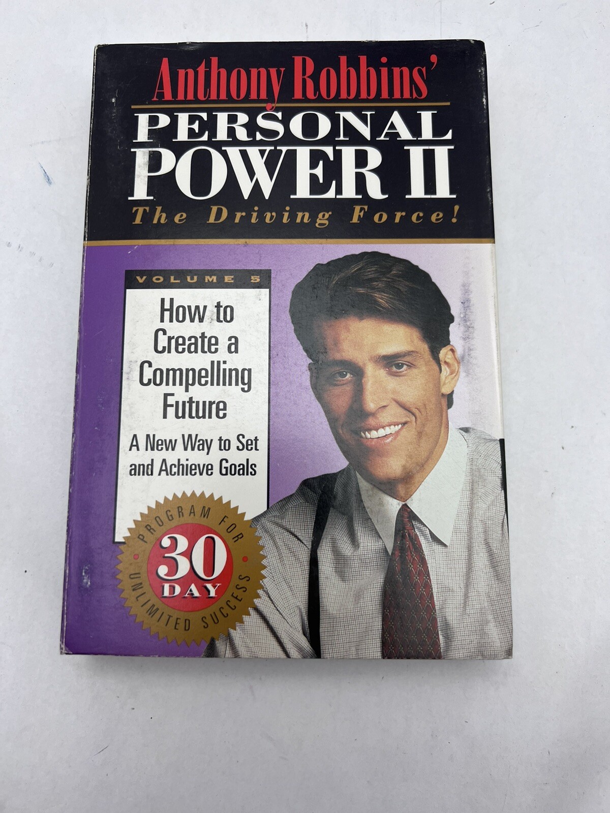 Anthony Robbins Personal Power II Vol 5 How to Create Audio Cassette ...