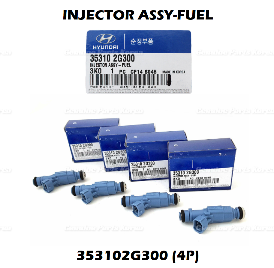 ⭐Genuine⭐ Fuel Injector 353102G300 4P 1set for Hyundai Kia 2009-2016 | eBay