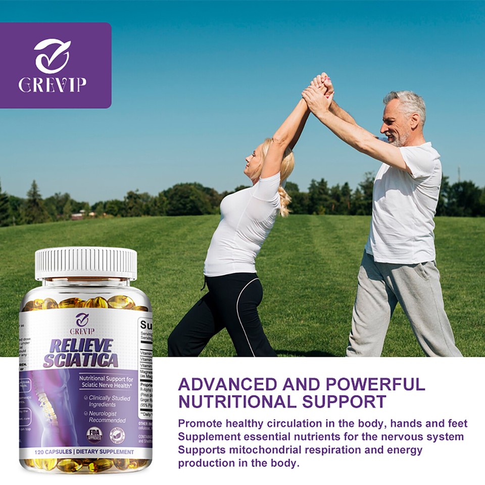 Relieve Sciatica Capsules - Hip Joint Sciatica Pain Relief ...