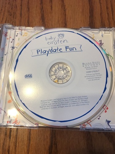 Baby Einstein Playdate Fun- A Concert For Little Ears Audio CD Ships N ...