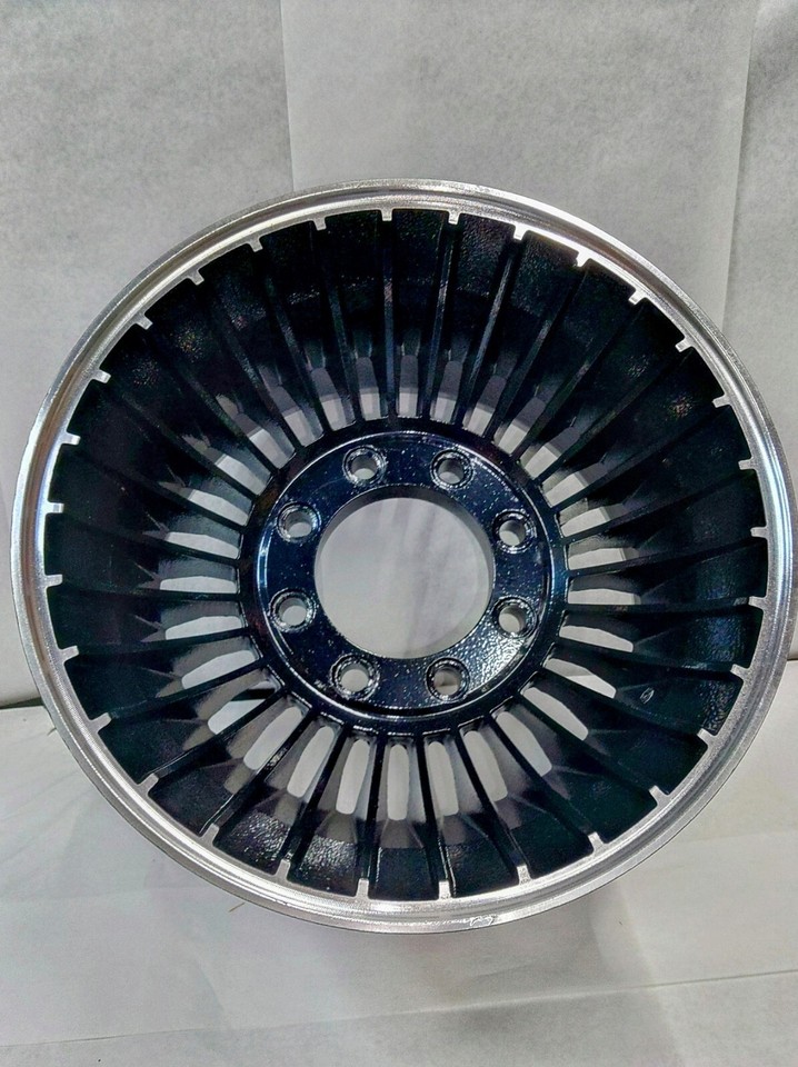 Vintage Turbine Hurricane Aluminum 8 Lug 4x4 Truck Wheels Cyclone ...