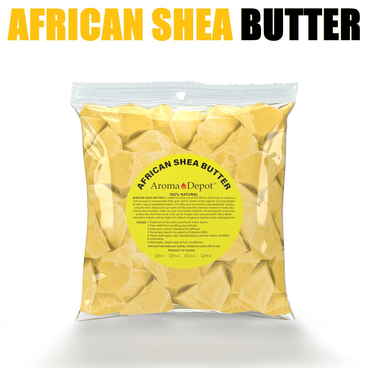 Mango, Raw Shea Butter, Kokum, Cocoa Butter 100% Natural Body Skin Hair ...