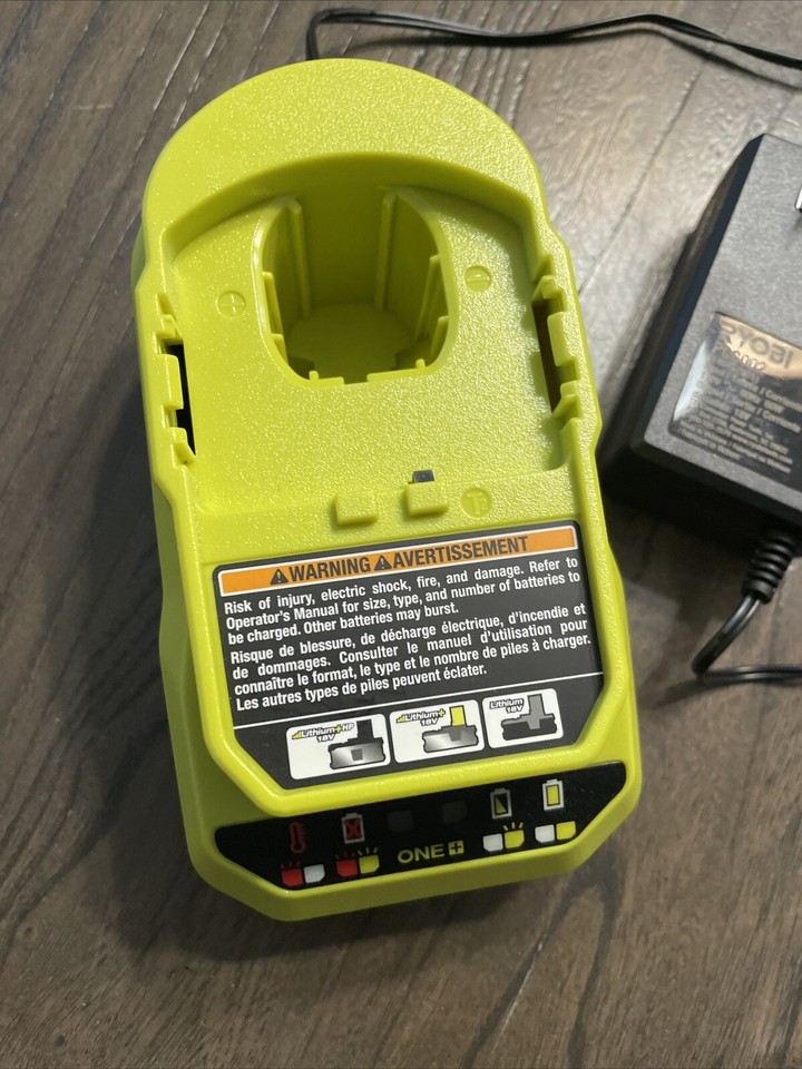 RYOBI 18V Lithium-Ion P190 PBP006 2AH Battery and PCG002 Charger Kit ...