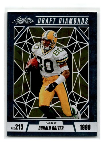 2024 Panini Absolute - #DD-DDR - Donald Driver Draft Diamonds - Packers ...
