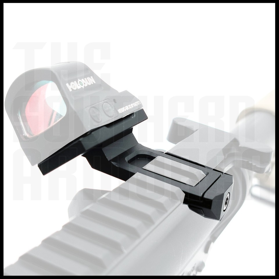 45 Degree Offset Angle Optic Mount for Picatinny and RMR 407C 507C Red ...