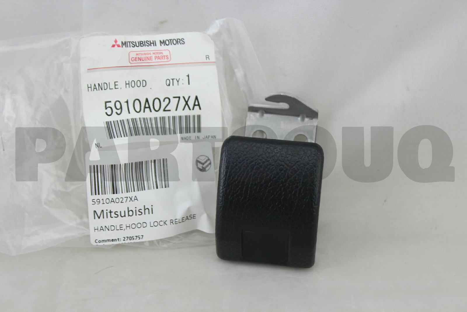 5910A027XA Genuine Mitsubishi HANDLE,HOOD LOCK RELEASE | eBay
