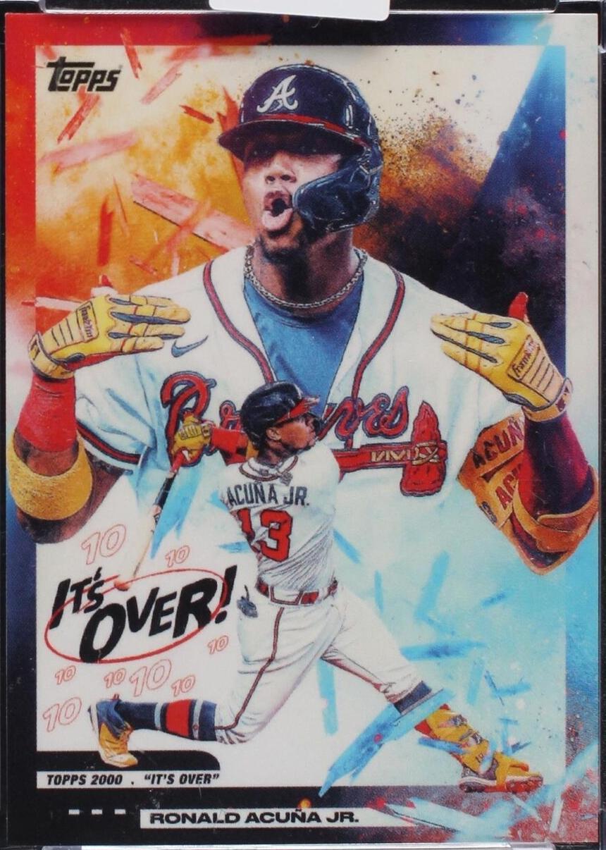 2021 Topps Project 70 - 2000 Topps Baseball Ronald Acuña Jr. #335 2000 ...