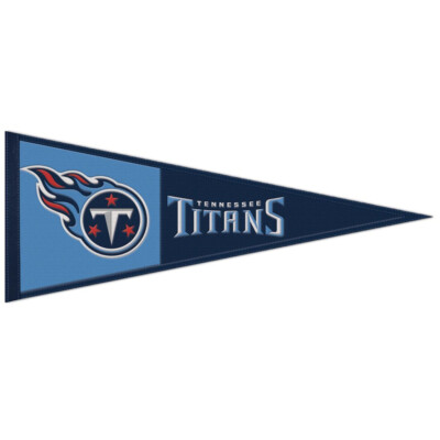 NFL Tennessee Titans Wool Primary Wimpel Pennant Banner 80x35cm ...