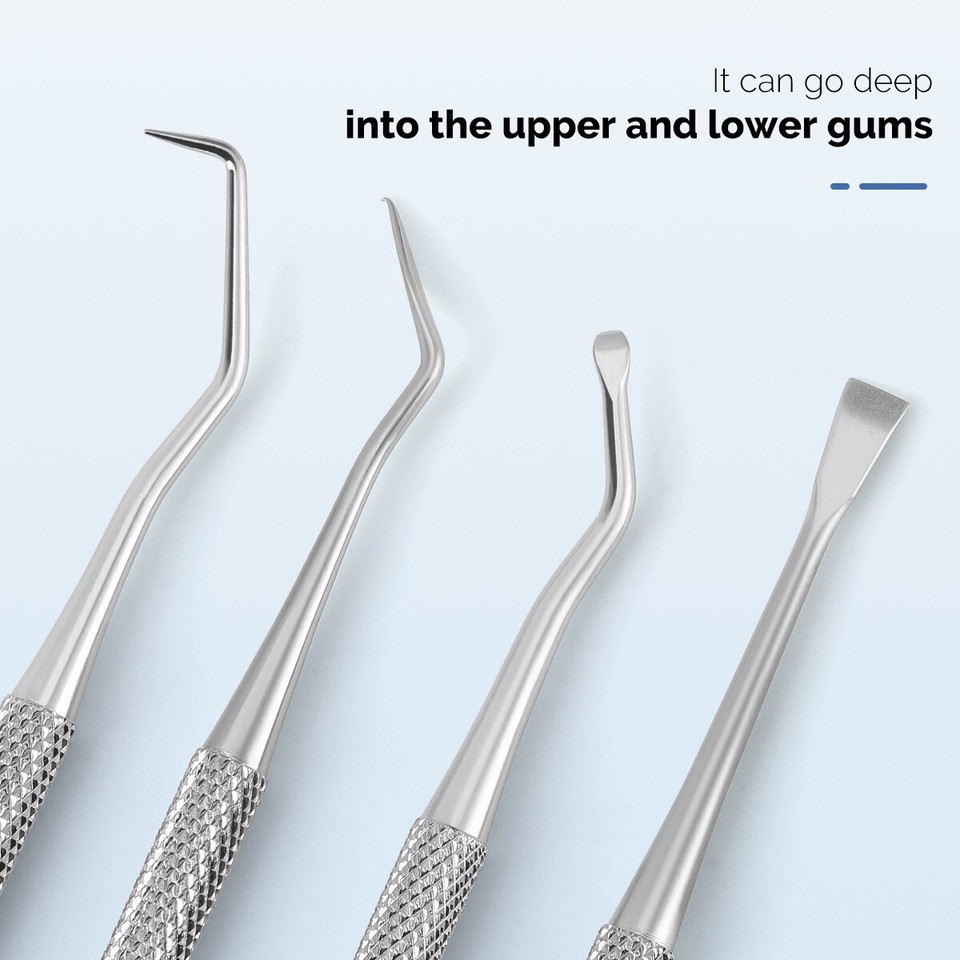 AZDENT Dental Instruments Scaler Tools Teeth Cleaning Kit Oral Hygiene ...