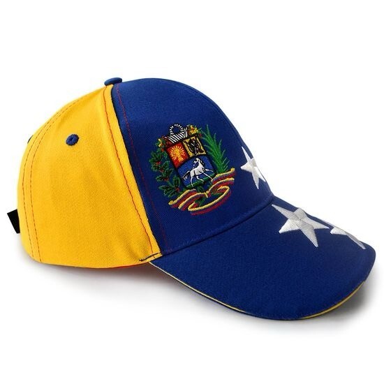 Venezuelan Baseball Cap, Gorra, Design with Coat of Arms, Unisex ...