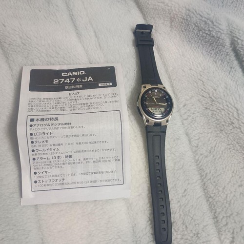 Cheap Casio 2747 Ja Black /JAPAN Dead Battery | eBay