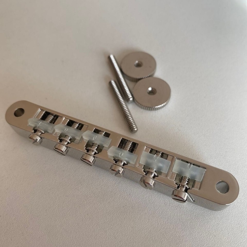 Gibson Custom Shop ABR-1 Non-Wire Nickel Bridge for Les Paul SG 335 ...