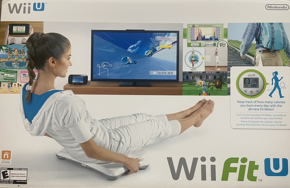 Wii Fit U Game with Wii Balance Board and Fit Meter (Wii, 2014 ...