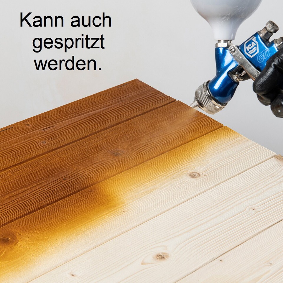 1 Liter Holzbeize Tischler Beize Holzfarbe Holz Wasserbeize Antik Möbel ...